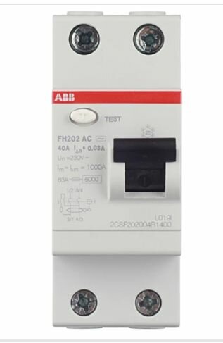 ABB УЗО FH202 2P 40A 30mA (AC) Китай