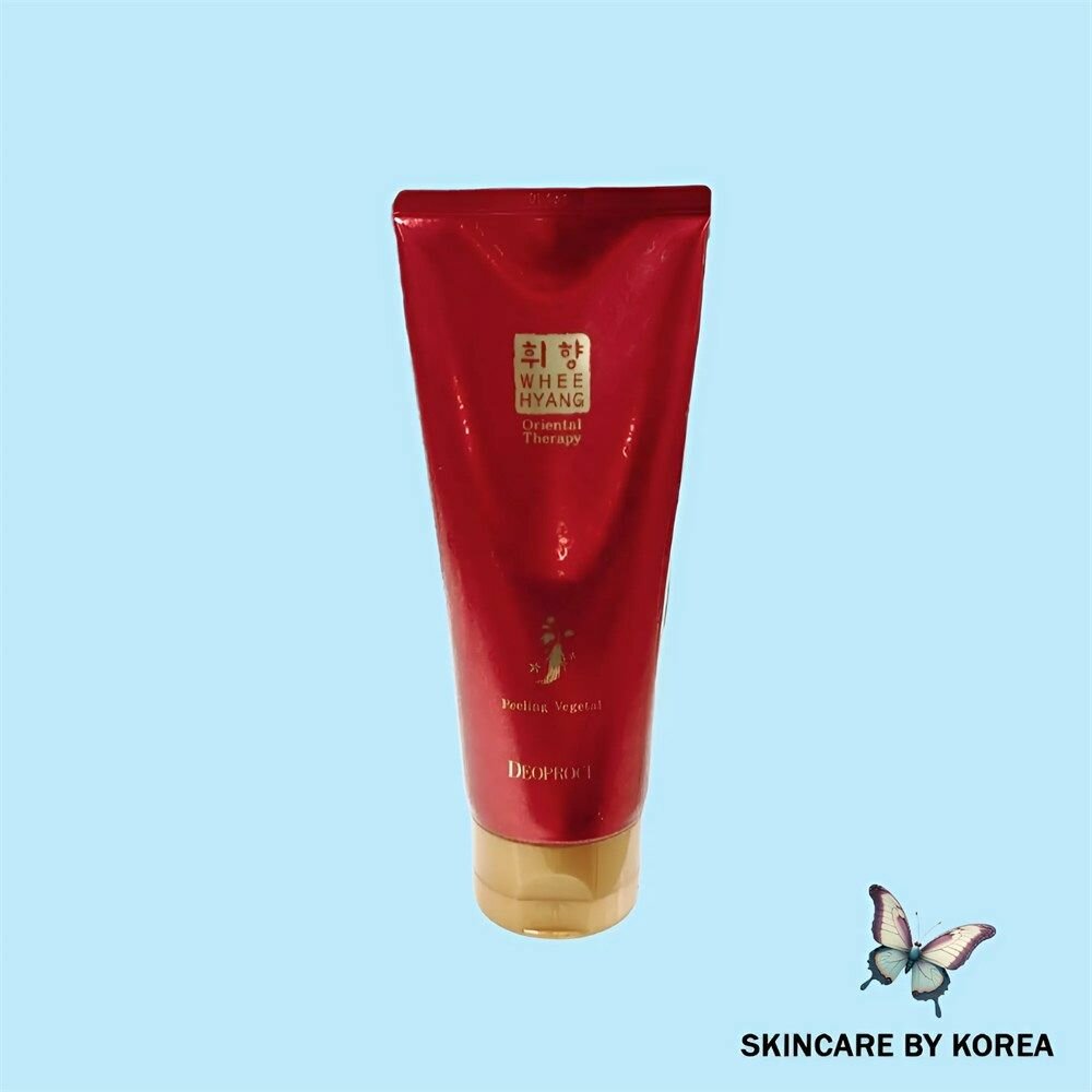 Deoproce Омолаживающий пилинг для лица с экстрактом женьшеня Whee Hyang Anti-Wrinkle Peeling Vegetal 170 гр
