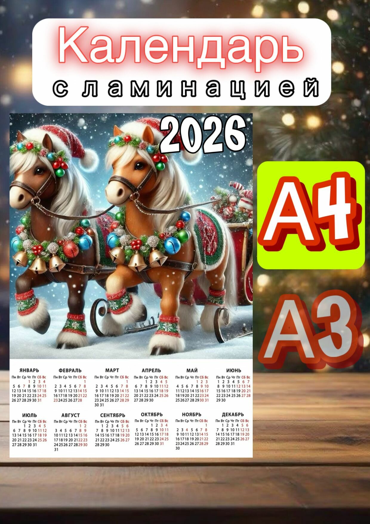 Календарь А4