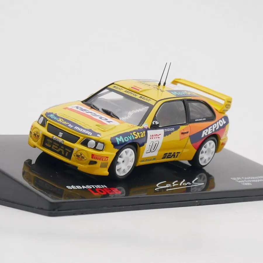 Модель автомобиля WELLY SEAT Cordoba Loeb WRC 1999 1:43