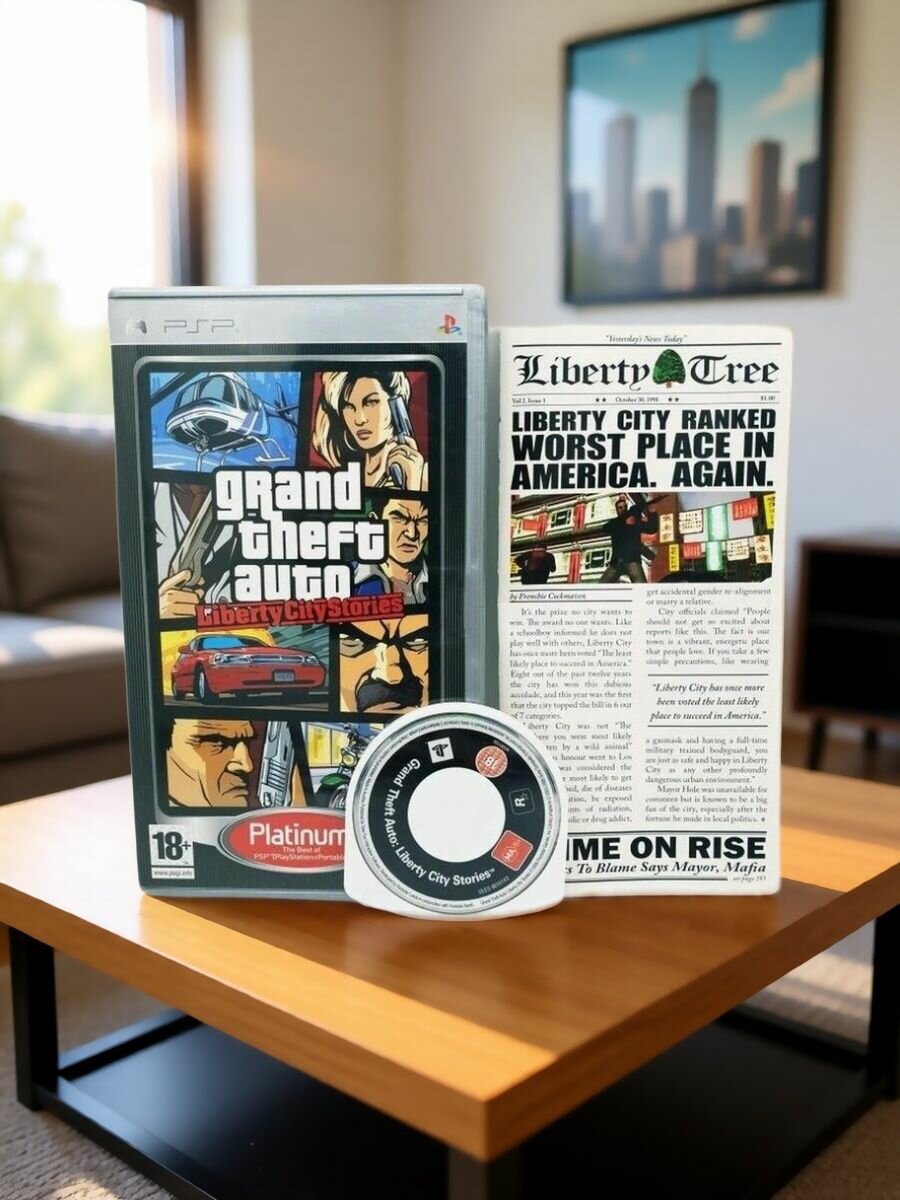 Игра для PSP Grand Theft Auto: Liberty City Stories