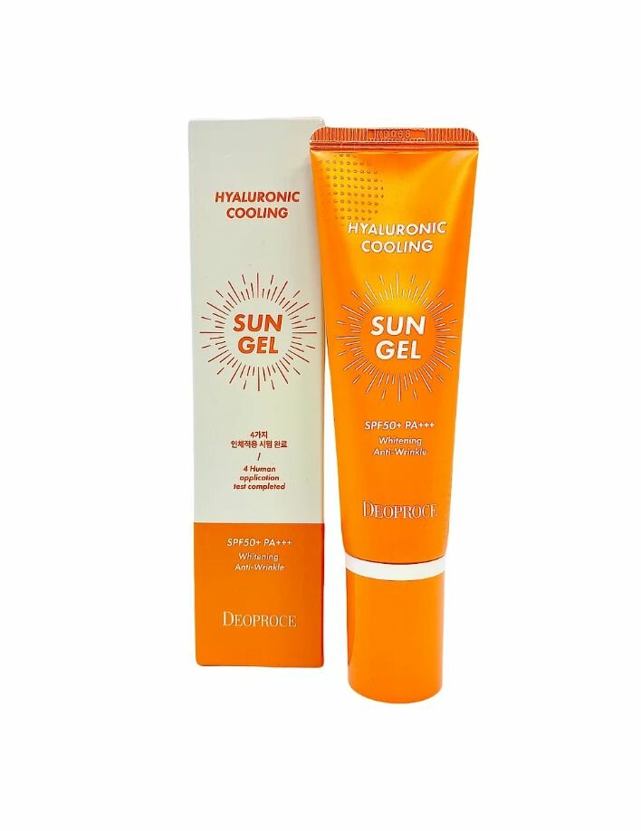Солнцезащитный гель для лица spf 50+ корея