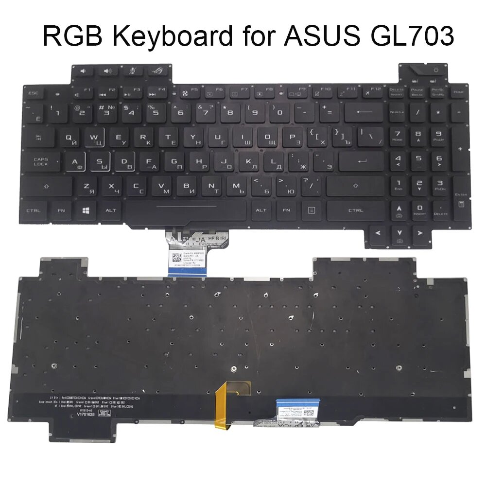 RGB клавиатура REPAIR YOUR LIFE для Asus ROG Strix GL703