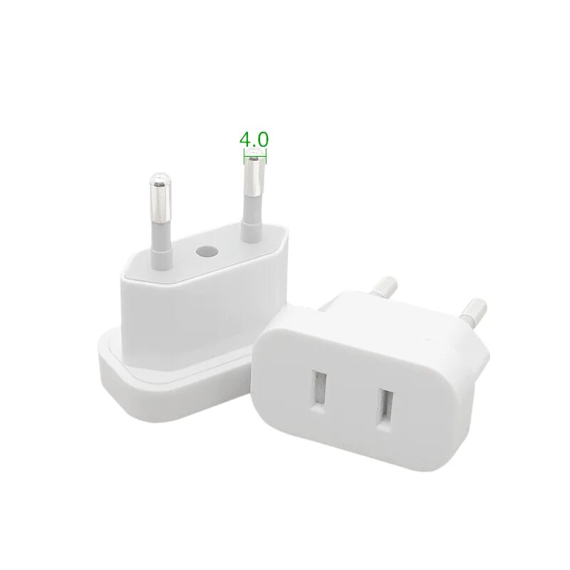 Адаптер розеток США-Европа 4.0mm WT