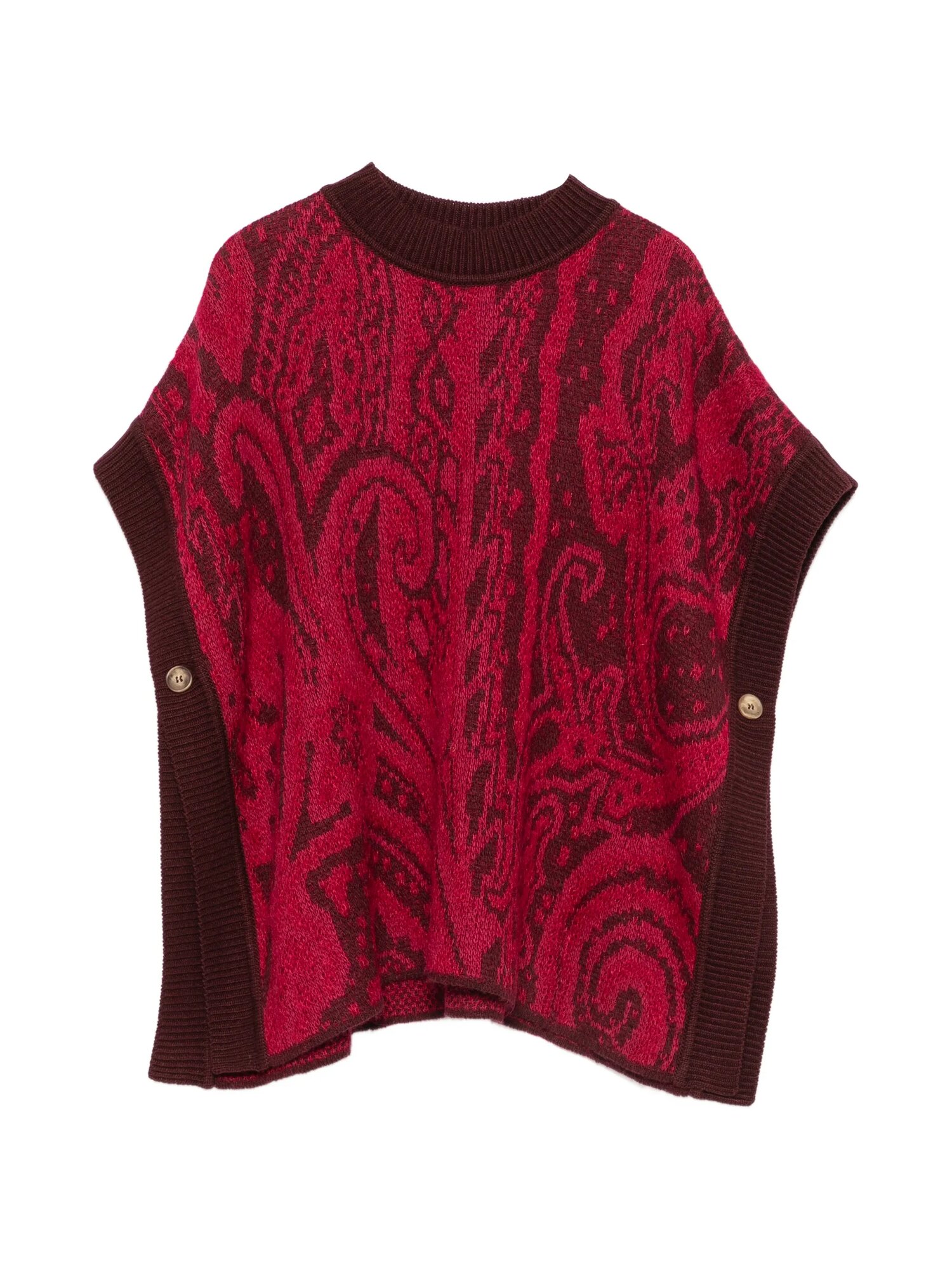 Пальто Paisley-pattern poncho
