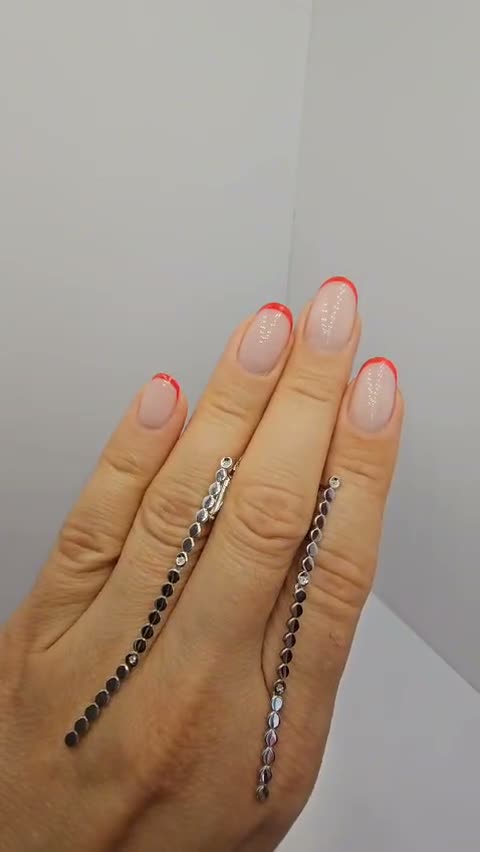 Серьги ZLATERA, серебро, 925 проба, родирование, бриллиант, длина 7 см, , бесцветный — фото 1