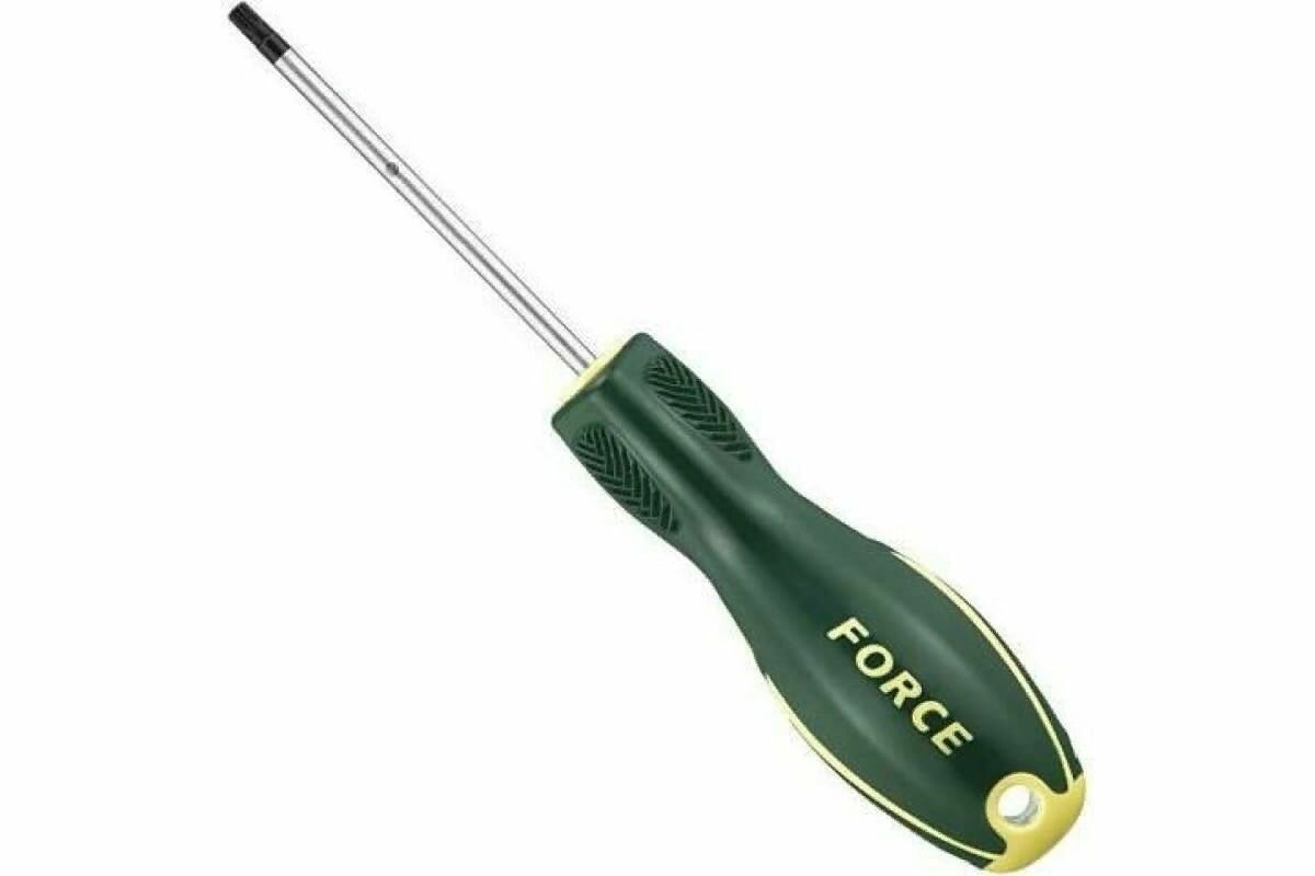 Отвертка торкс с отверстием FORCE Т-45Н L стержня 100mm 71745