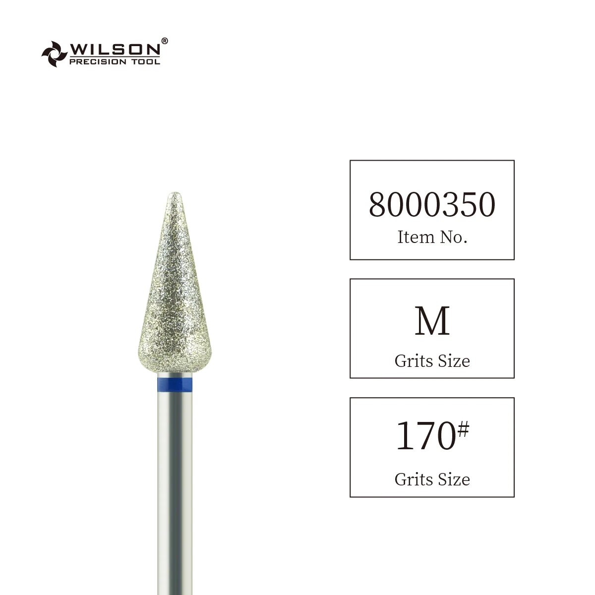 Алмазная насадка WILSON 8000350, M, 170#