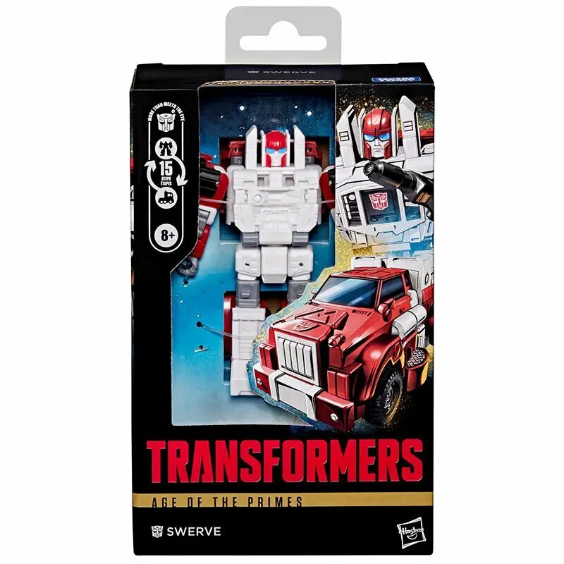Коллекционная фигурка Transformers Age of The Primes Autobot Swerve Deluxe Class