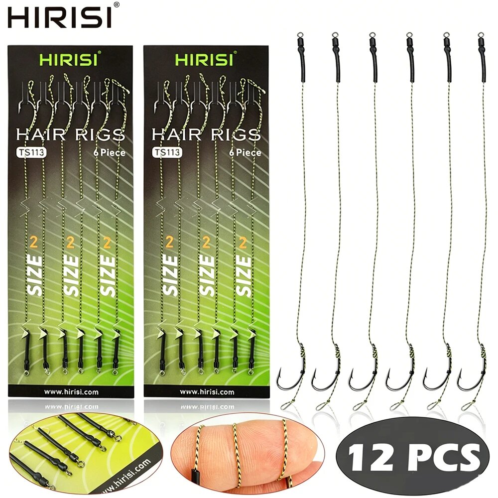 Hirisi Крючки для карпа 12 шт. 6