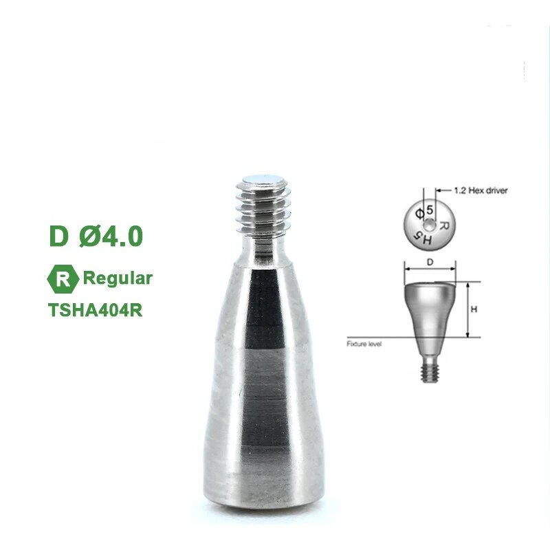 Заживляющий абатмент Osstem NEWTRY, металлический TSHA404R