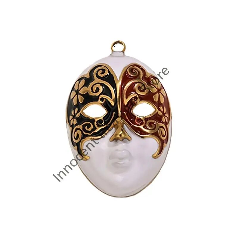 Подвеска маска в стиле оперы, mask pendant 3