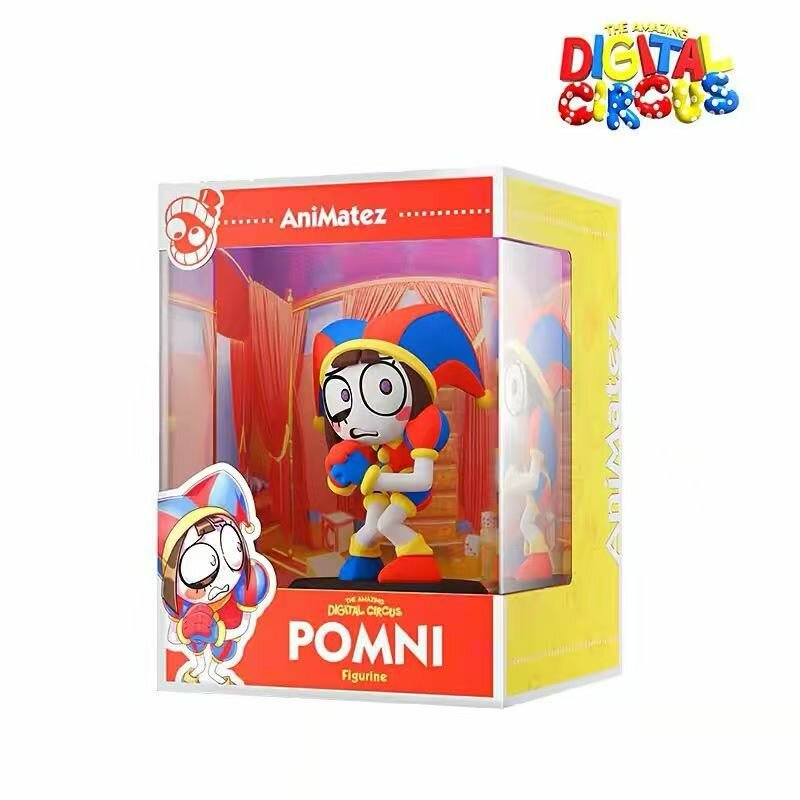 Оригинальная фигурка Pomni (The Amazing Digital Circus) коллекционная статуэтка, игрушка-герой, официальный мерч GLITCH