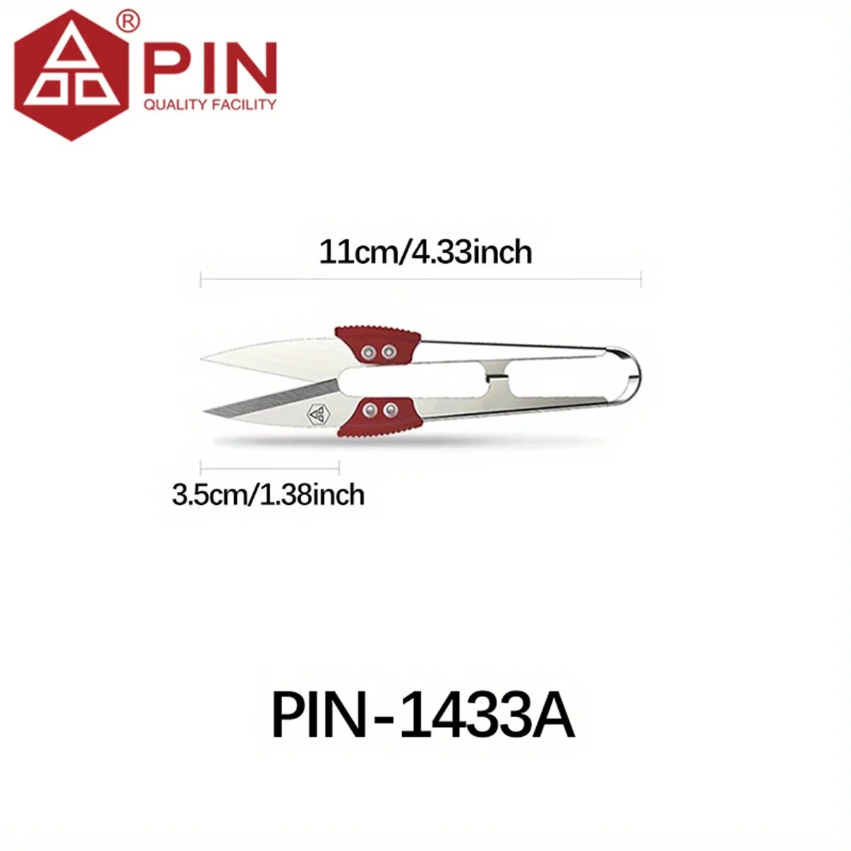 Ножницы PIN из нержавеющей стали 8/10/12 дюймов Yarn cutting
