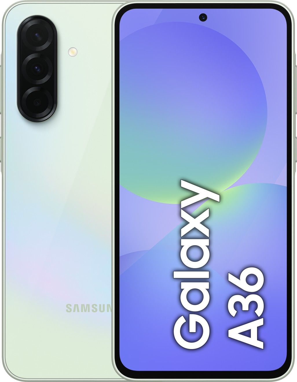 Смартфон Samsung Galaxy A36 12/256 ГБ Awesome Lime (Dual nano SIM), зеленый