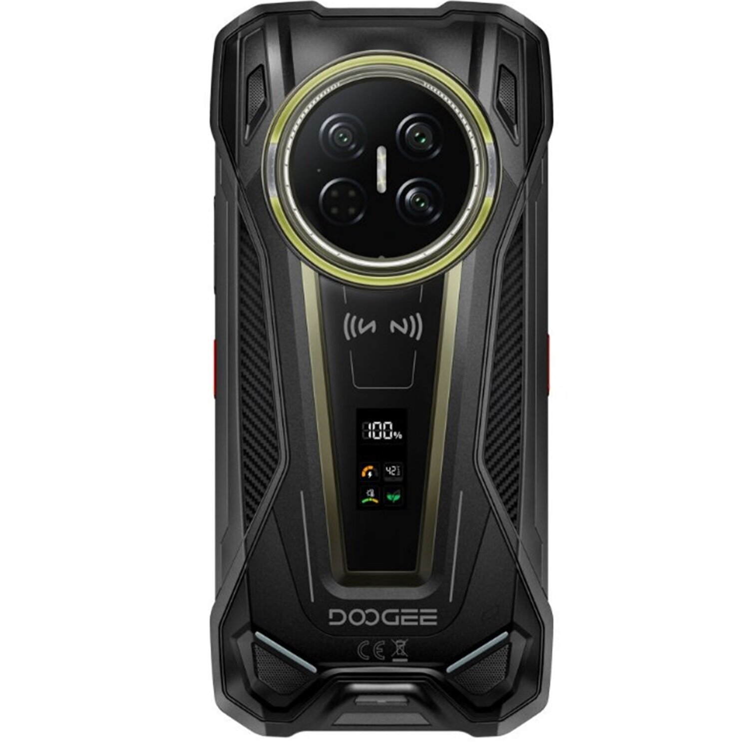 DOOGEE V Max 2 Pro — защищенный смартфон на Android 16 с 6,78-дюймовым FHD-дисплеем, 48 (16+32) ГБ памяти, 1 ТБ аккумулятором 22000 мАч — серый/черный/титановый.