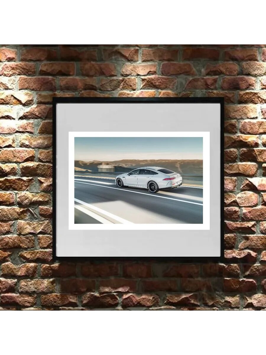 Плакат "Mercedes AMG GT 2019" А4