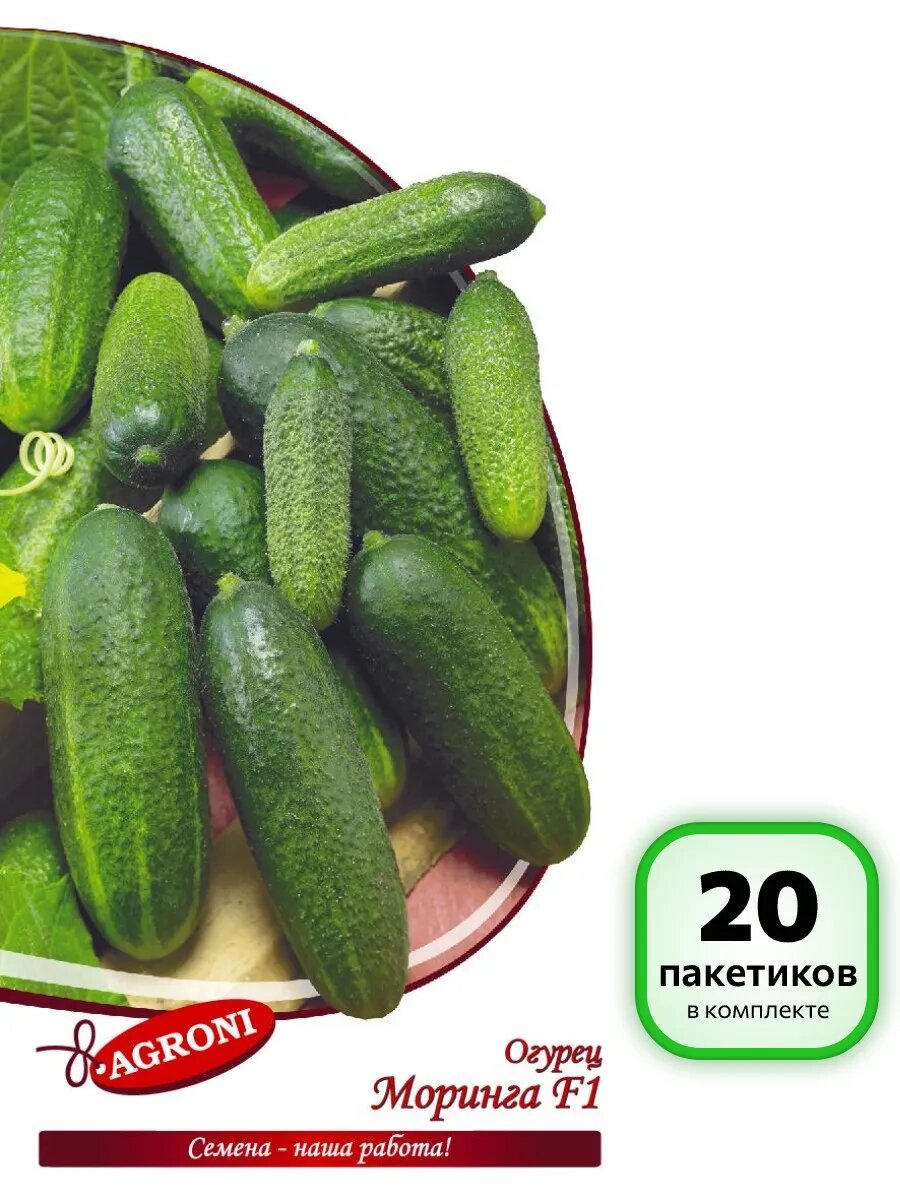 (20 шт.) - Семена Огурец Моринга F1 (0,3г)