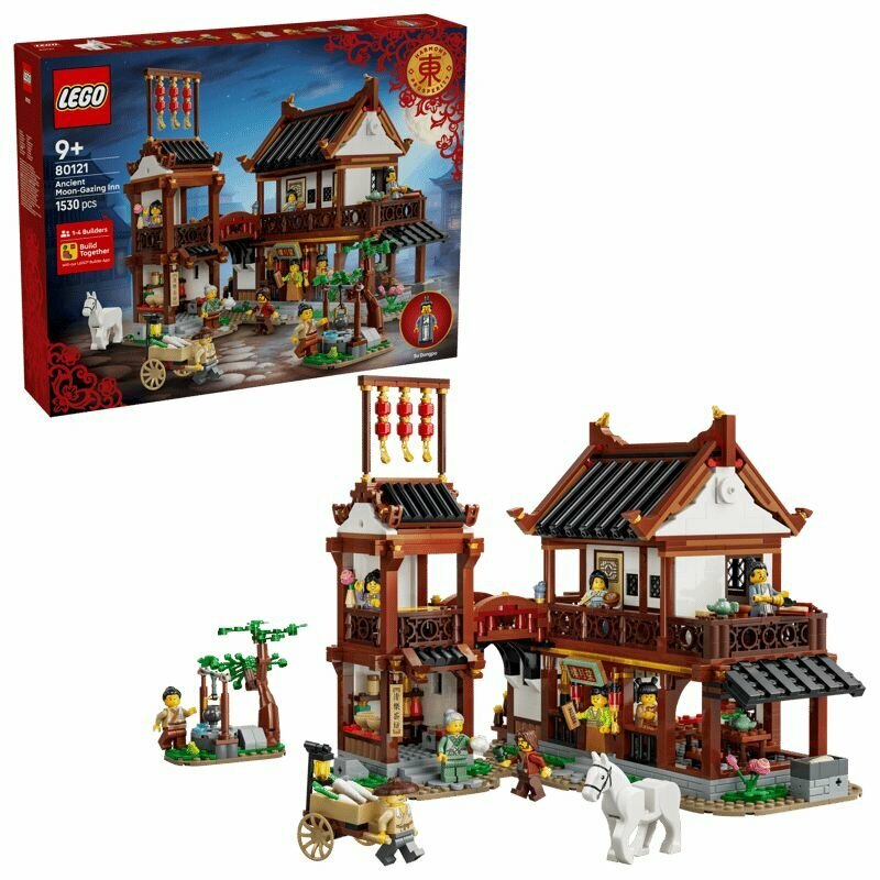 Конструктор LEGO Icons - Старая гостиница, 1530 эл. - Лего 80121