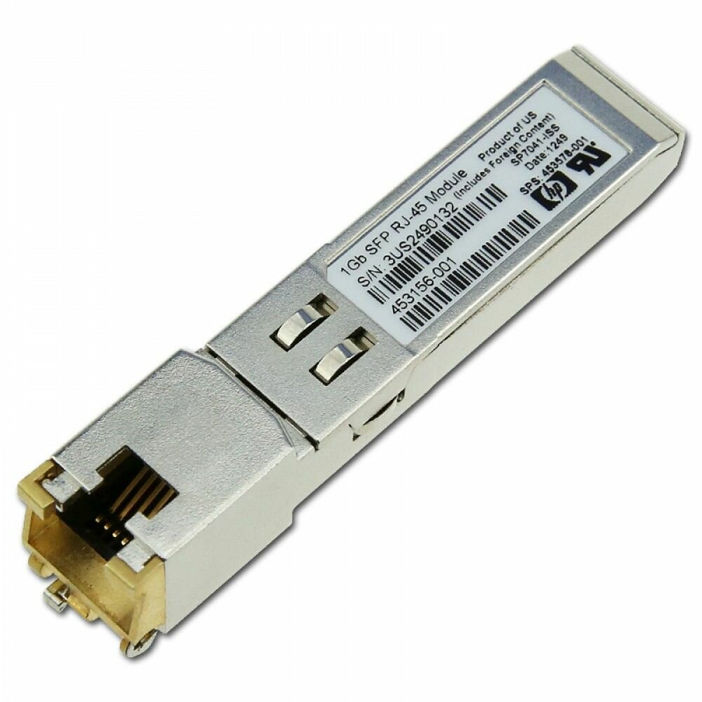 Трансивер HPE BLc VC 1GB SFP RJ-45 Module, 453156-001, 453578-001