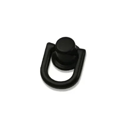 Металлические карабины Meetee 10 мм, набор из 4/10/20 шт. 10mm-4Pcs, Черный, Black
