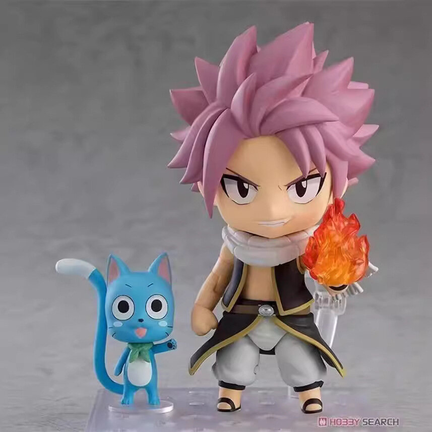 Фигурка Fairy Tail Натсу, коллекционная модель PVC, с подвижными элементами и сменными лицами