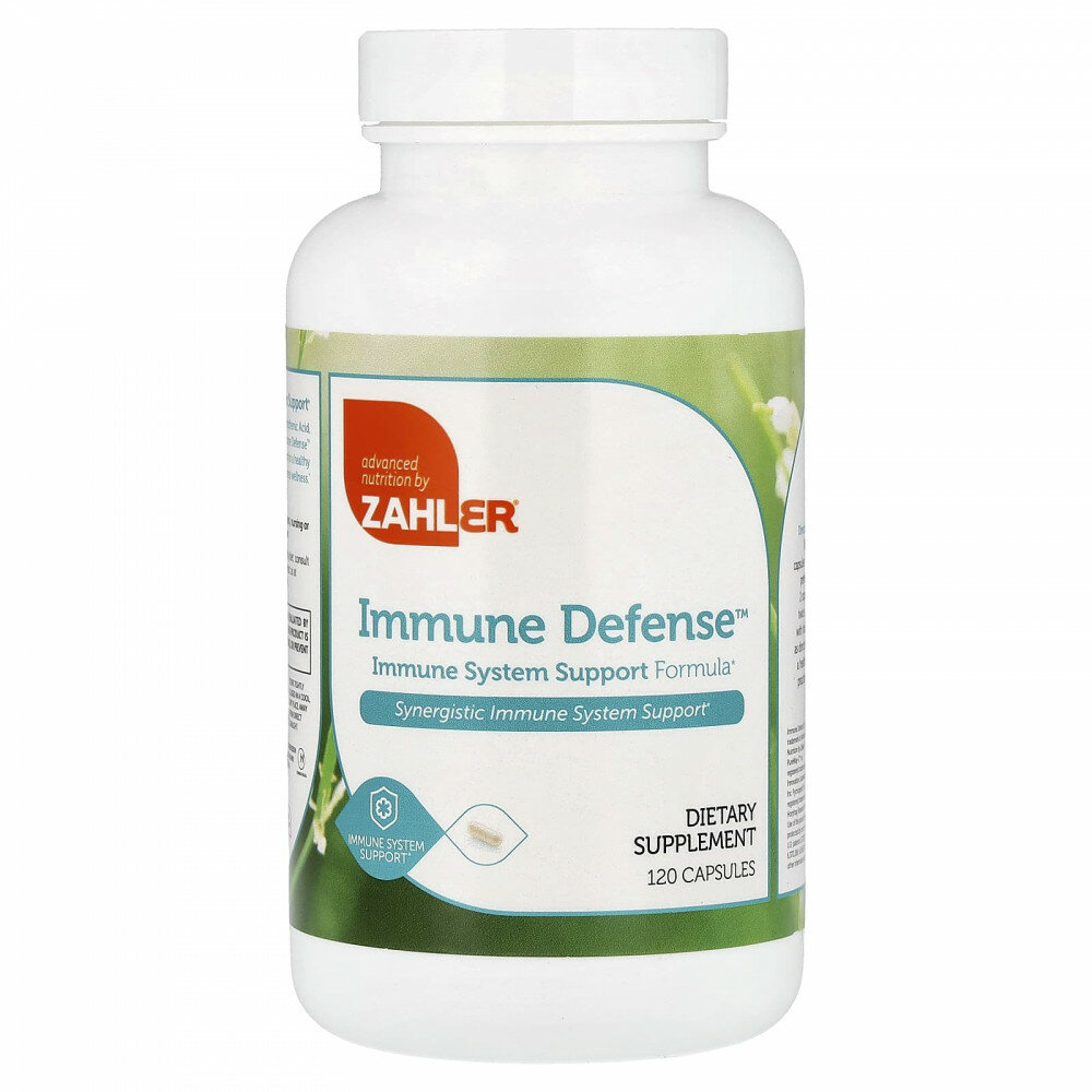 Zahler, Immune Defense™, средство для поддержки иммунной системы, 120 капсул