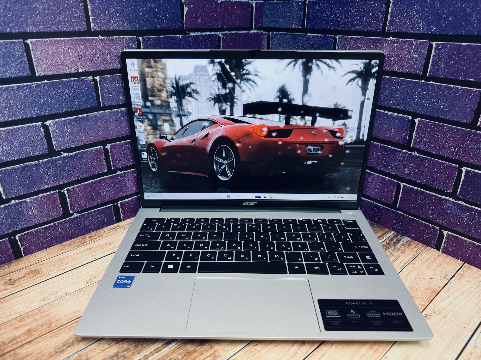 Ноутбук Acer Aspire Lite 14 AL14-71P-53L6 14"/1920x1200/IPS/Intel Core i5-13500H/RAM 16Gb/SSD 512Gb/Intel UHD/Windows 11