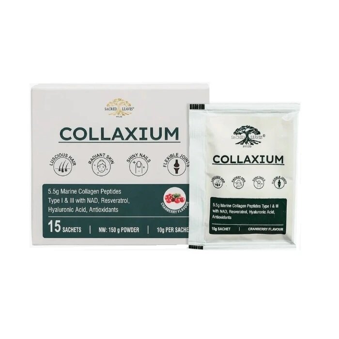 Коллаген Коллаксиум с клюквой + витамины (Collaxium) 15 саше
