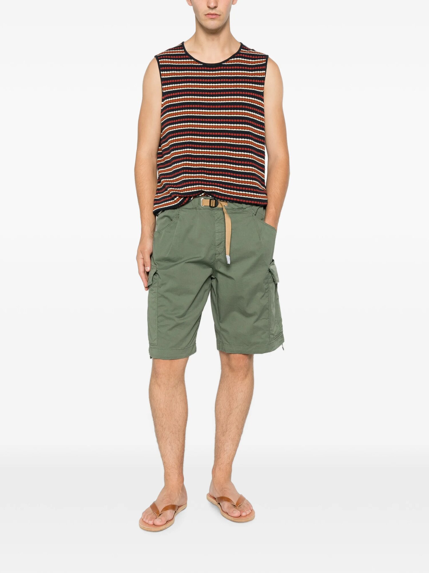 Шорты WHITE SAND Belted cargo shorts, размер 50 — фото 1