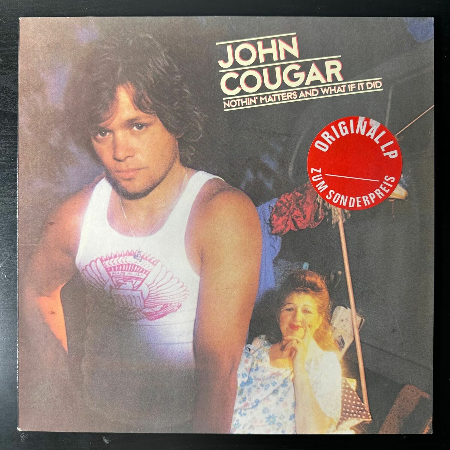 Виниловая пластинка John Cougar - Nothin' Matters And What If It Did (Голландия 1984г.)