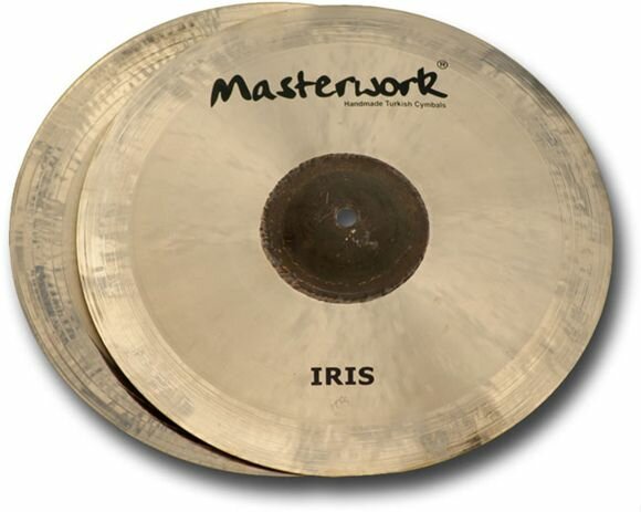 Тарелка для ударной установки хай-хэт Masterwork серия IRIS диаметр 14", толщина medium, тип hi-hat