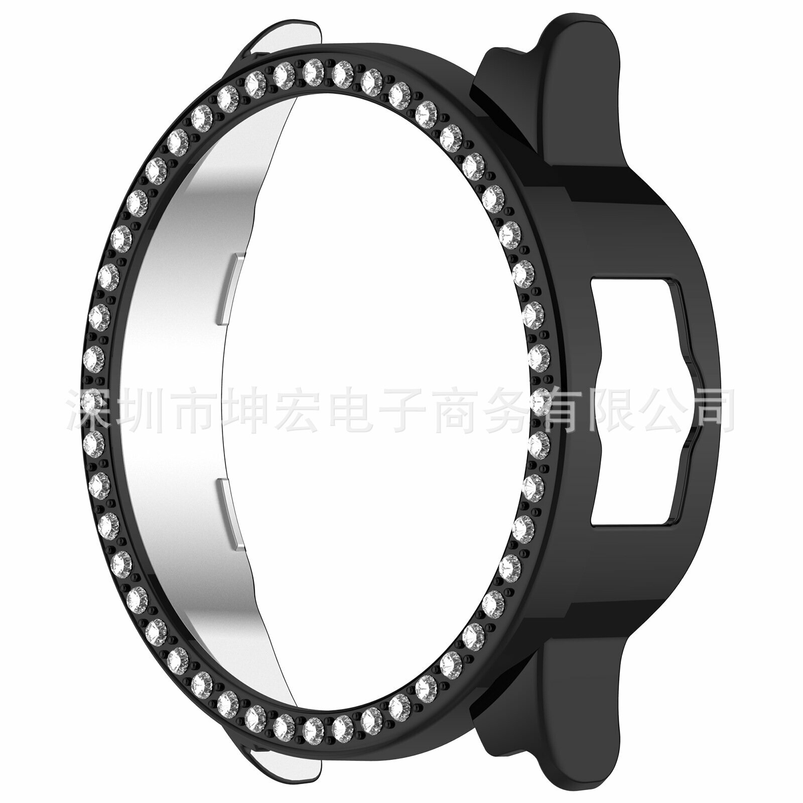 Рингстон-чехол для часов Honor Selected ROSSINI Watch 2e - Черный, премиум-качество, полное покрытие, 1 шт