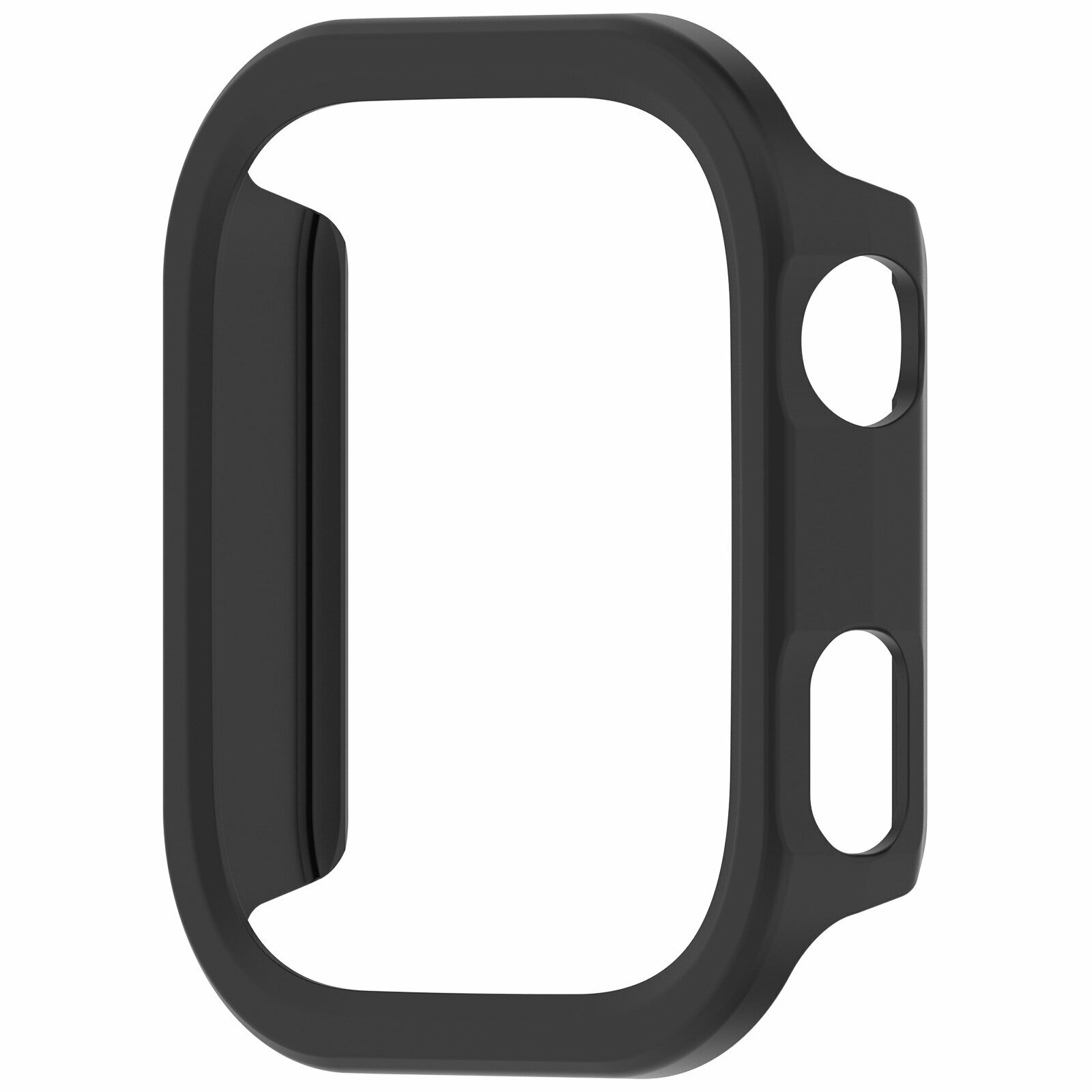 Чехол защитный из ПК для Redmi Watch 6, черный с вырезами, противоскользящая поверхность для модели 6