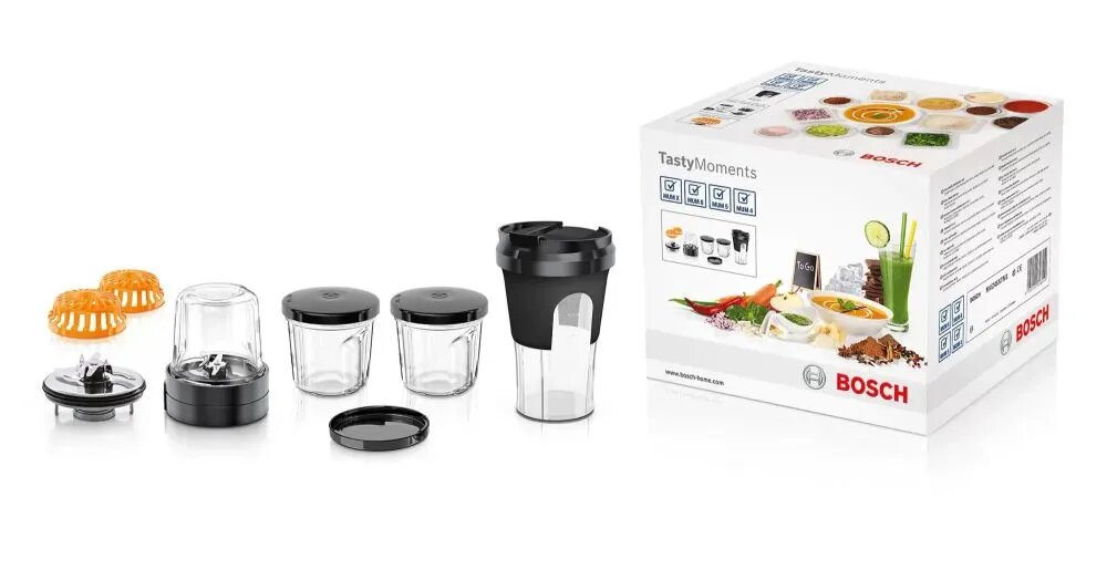 Набор насадок для измельчения Bosch MUZ45XTM1 TastyMoments 5-в-1
