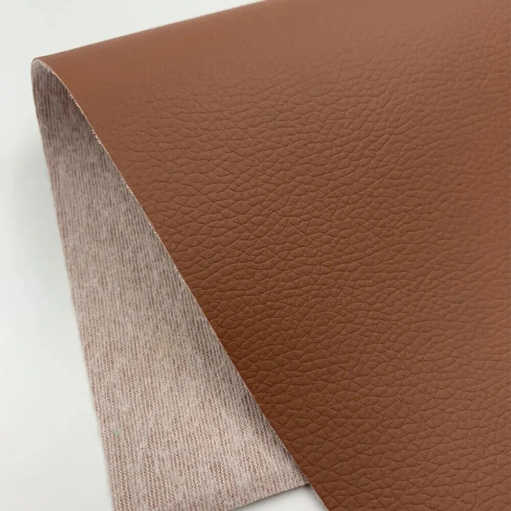 Искусственная кожа коричневая, BROWN, для рукоделия