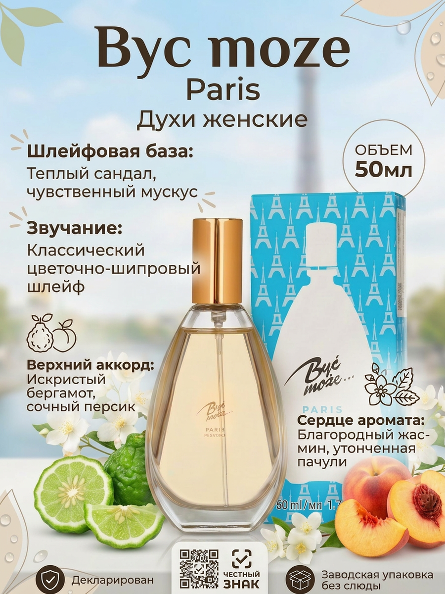Byc moze Быть Может Париж (Byc moze Paris) Духи женские 50мл