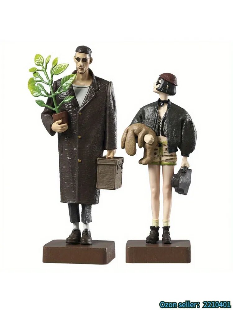 Фигурка "Леон" и "Матильда" из фильма "Леон-киллер" " Léon: The Professional " — фото 1