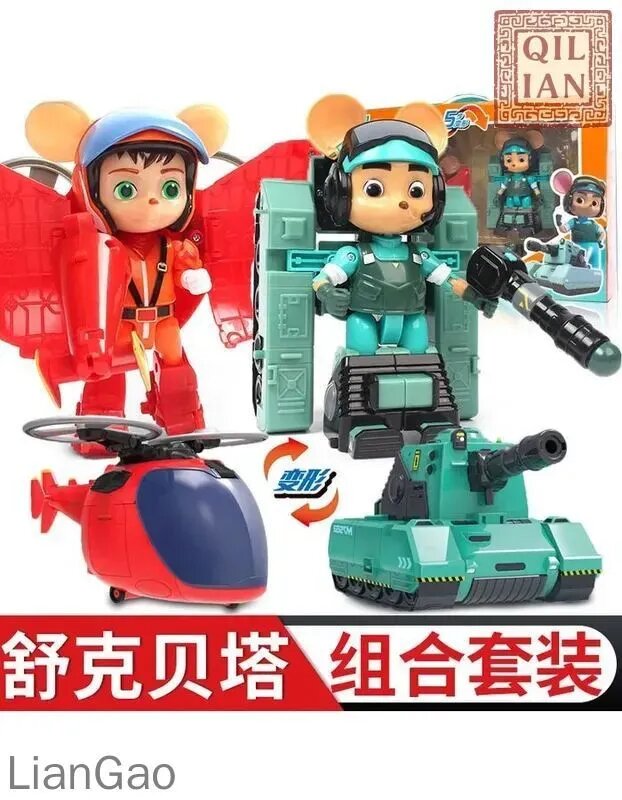 Игровой набор JOHNSON Adventures (Шук + Бета, трансформация, запуск оружия)