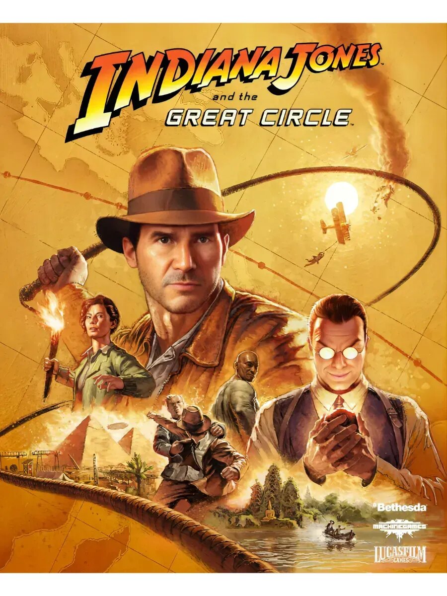 Indiana Jones and the Great Circle, игра для ПК (на USB)