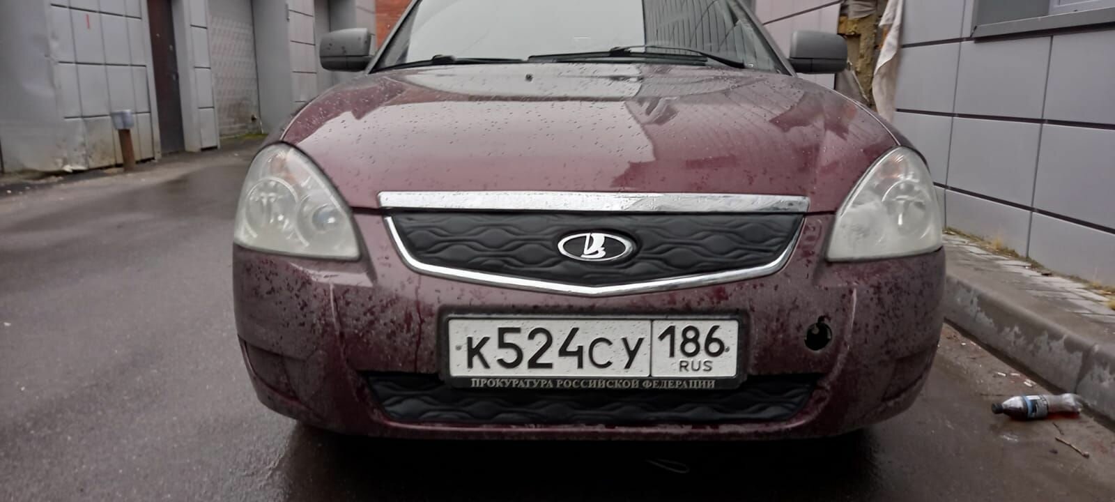 Утеплитель радиатора Экономия топлива LADA PRIORA Лада Приора Дизайн Волны