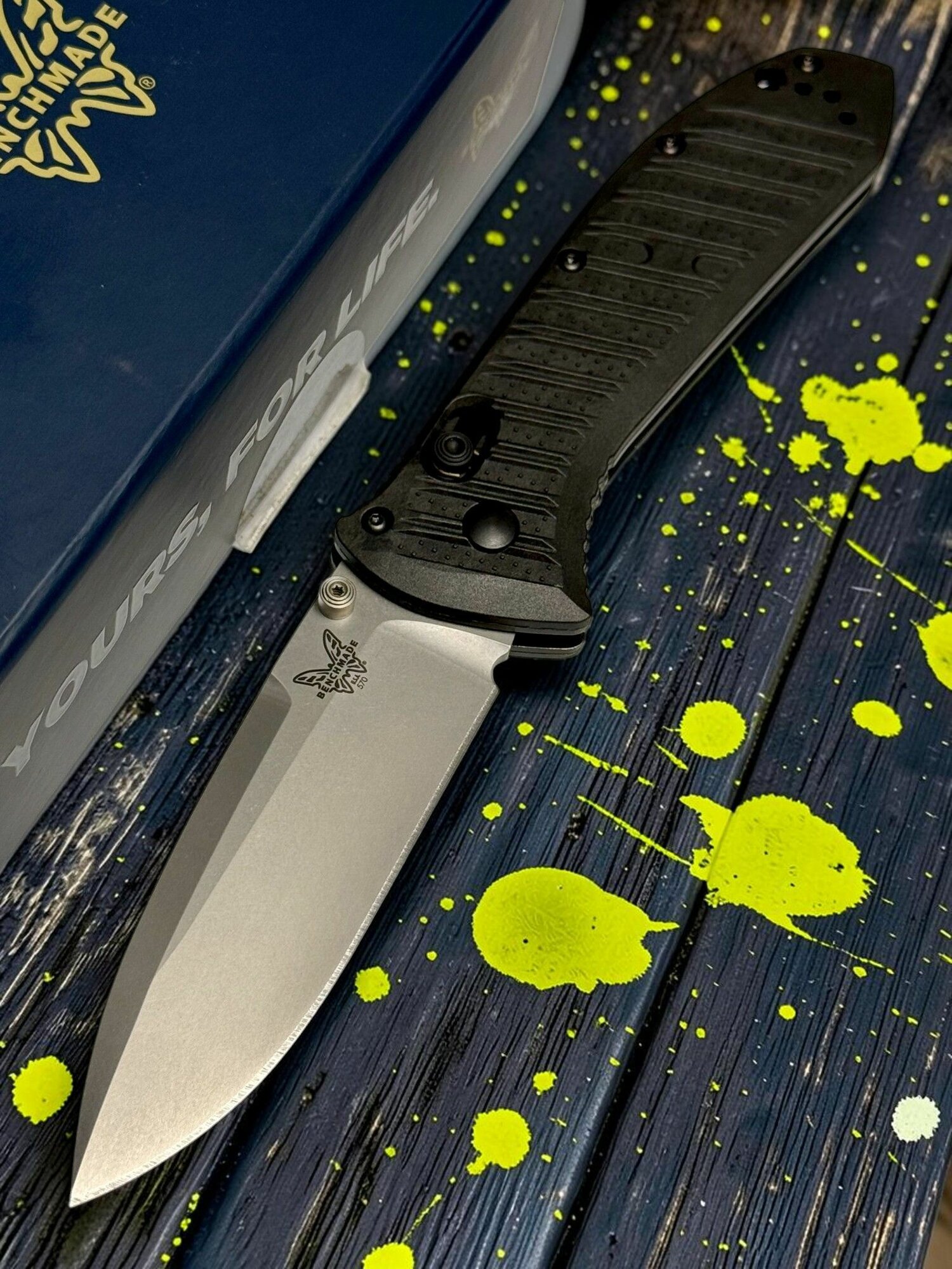 Нож складной Benchmade 570-1 Presidio II, S30V Blade, CF-Elite Handle