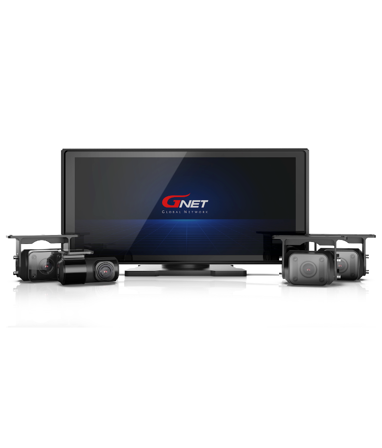 Видеорегистратор GNET GT9000 с сенсорным экраном (коммерческий) - 4 камеры