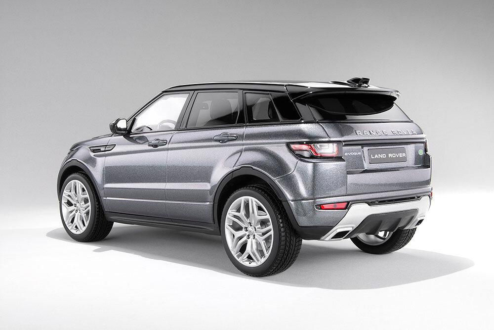 Модель коллекционная KYOSHO Range rover evoque 2016 corris grey — фото 1