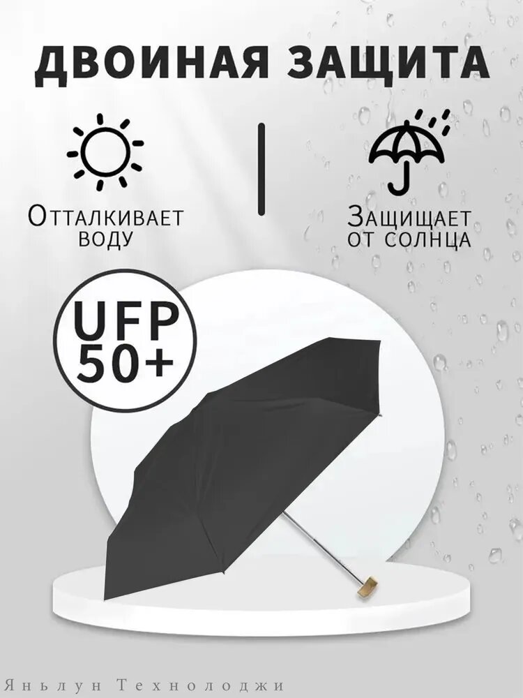 Зонт , фиолетовый — фото 1