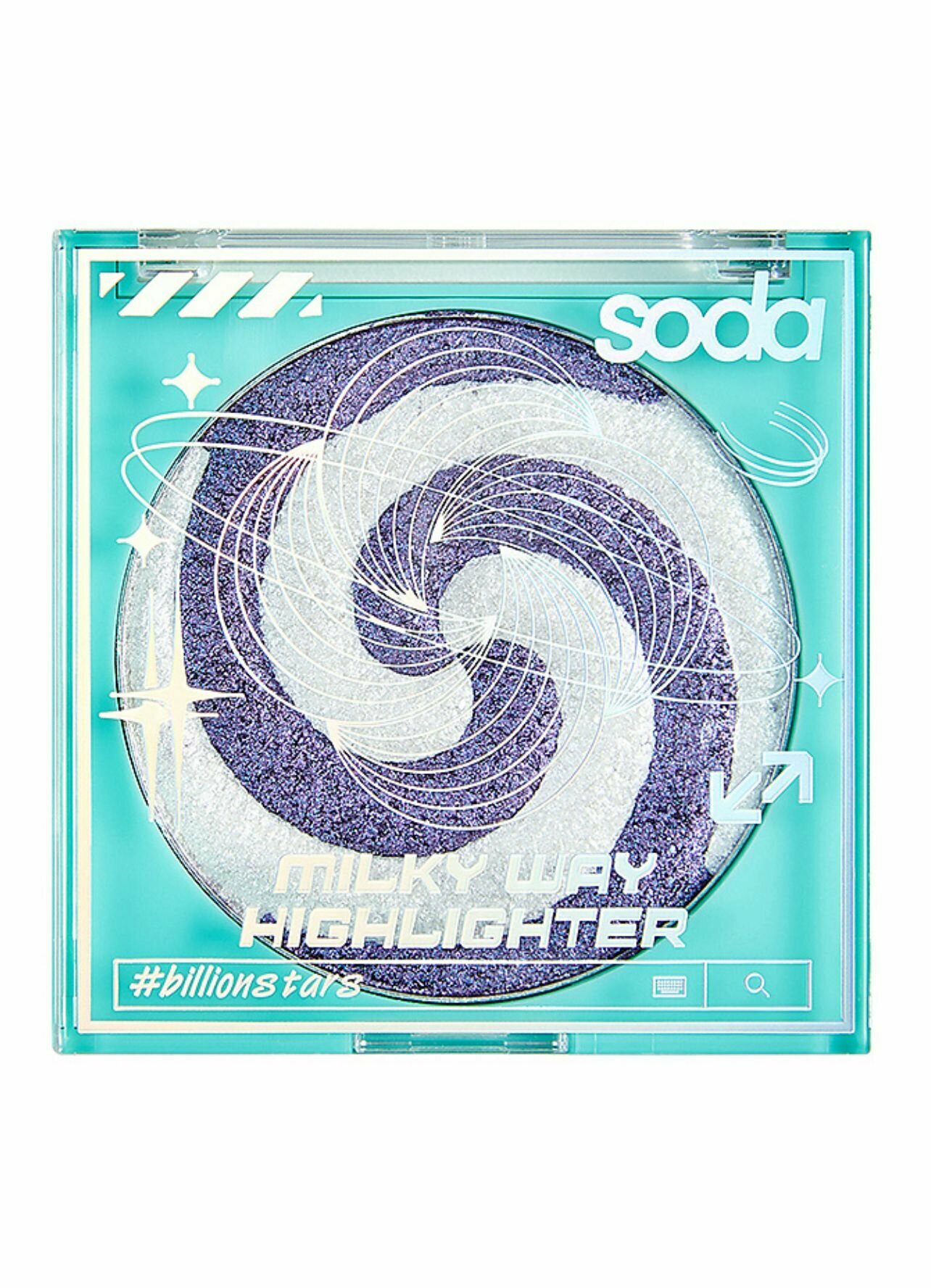 SODA Хайлайтер MILKY WAY #yourgalaxy, 8 г.