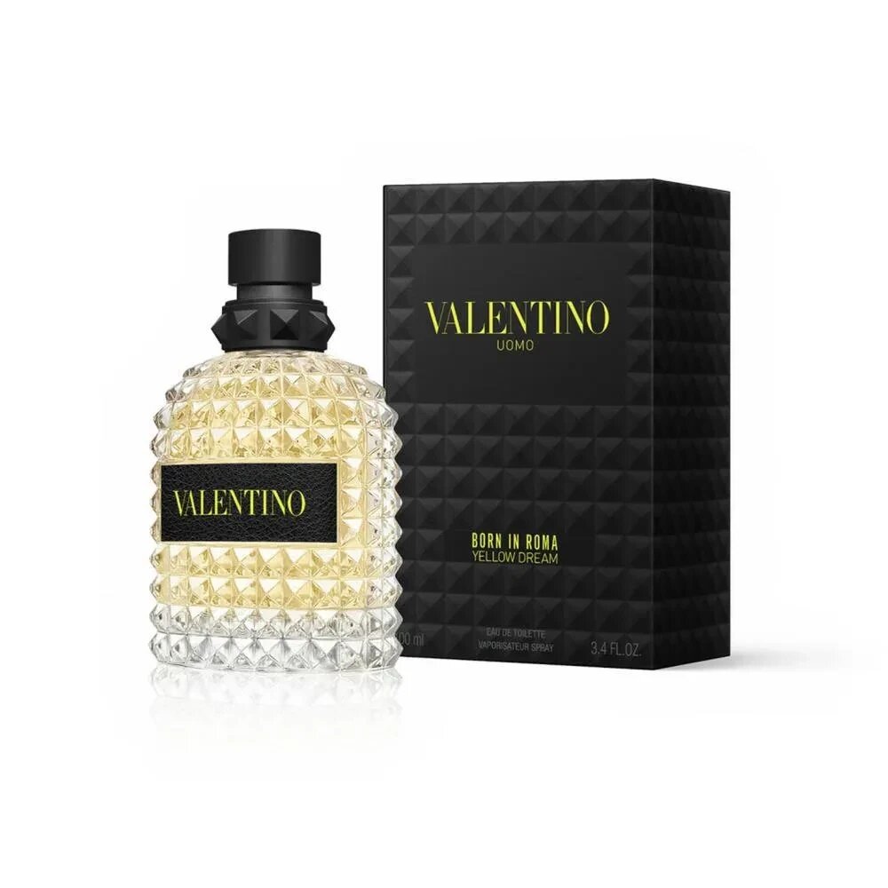 Туалетная вода для мужчин Valentino Uomo Born Roma Yellow 100 мл