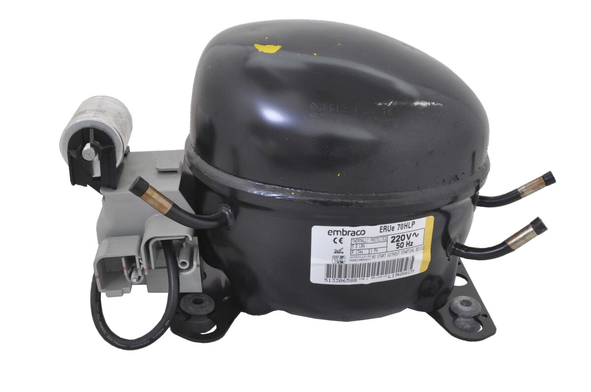 Компрессор Embraco Aspera ERUE 70 HLP (LBP-низко t, R-134, 166 Вт при -23.3С)