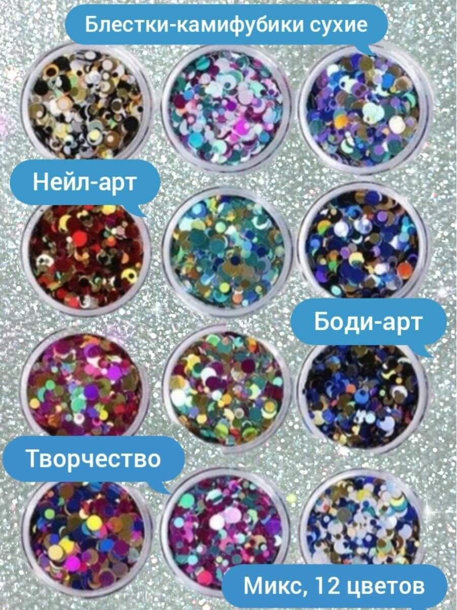 Блестки камифубики