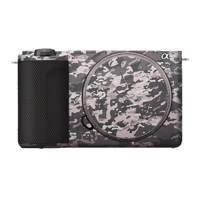 Наклейка для камеры Sony ZV-E10 II Daoyiyee Черный, Field Camouflage